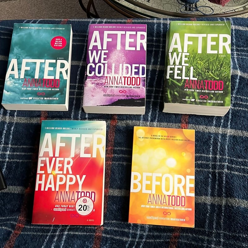 The after Collection by Anna Todd