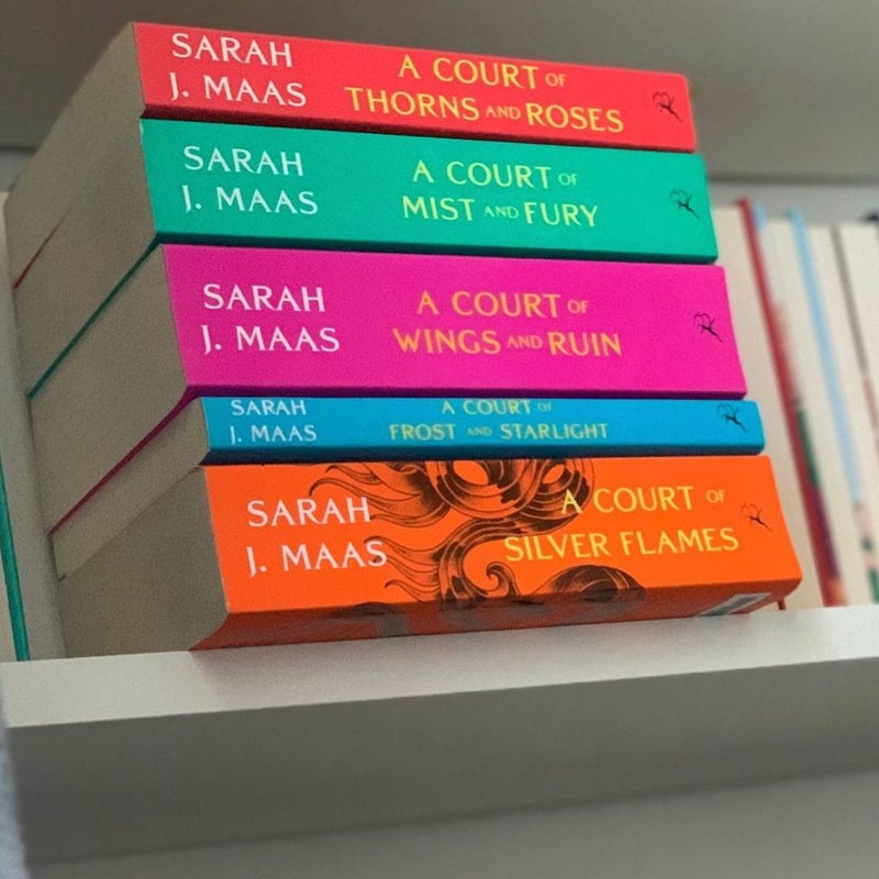 ACOTAR Series Full 5 Book Set NEW Paperback by Sarah J Maas, Paperback ...