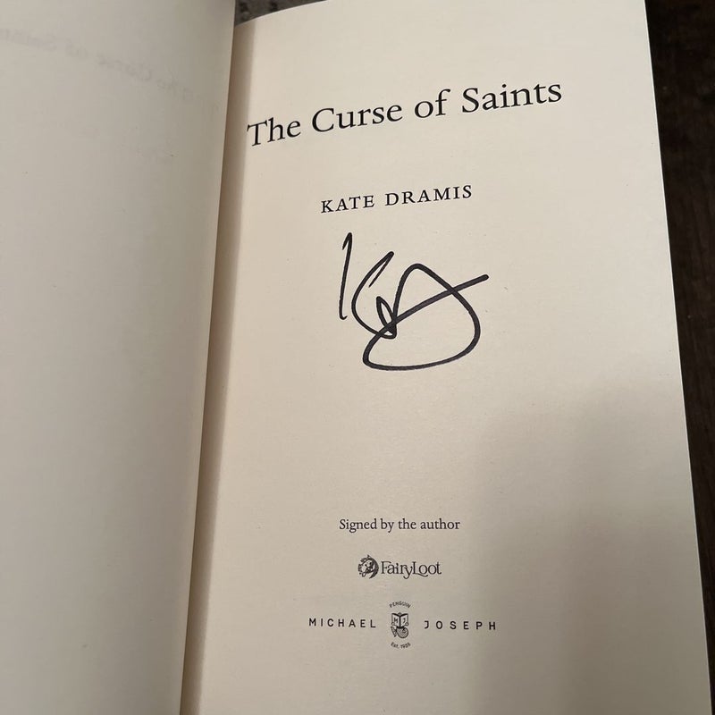 The Curse of Saints by Kate Dramis, Hardcover | Pangobooks
