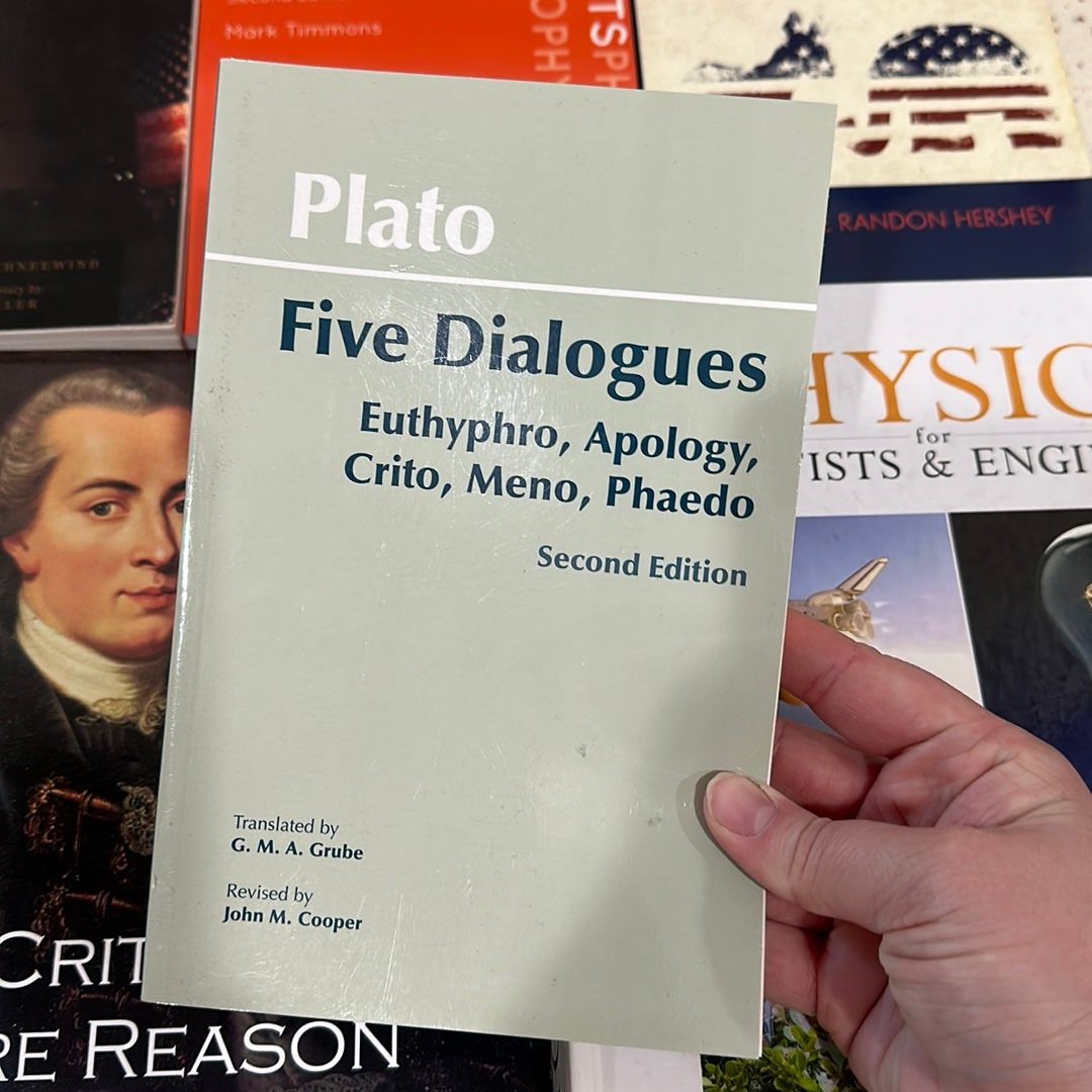 Plato: Five Dialogues by Plato, G. M. A. Grube, John M. Cooper