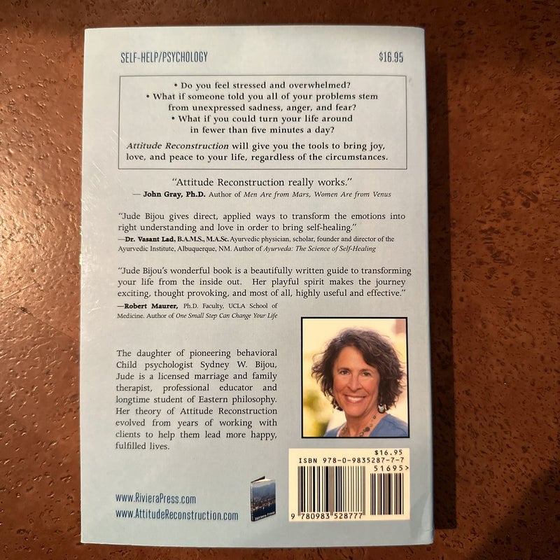 Attitude Reconstruction by Jude Bijou, Paperback | Pangobooks