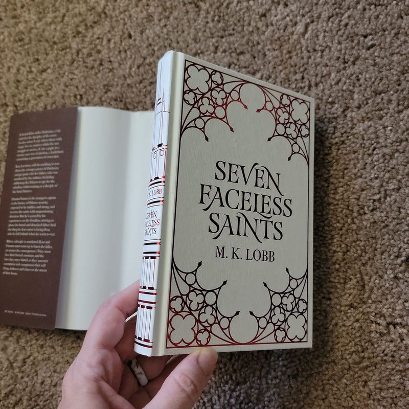Seven Faceless Saints by M.K. Lobb, Hardcover | Pangobooks
