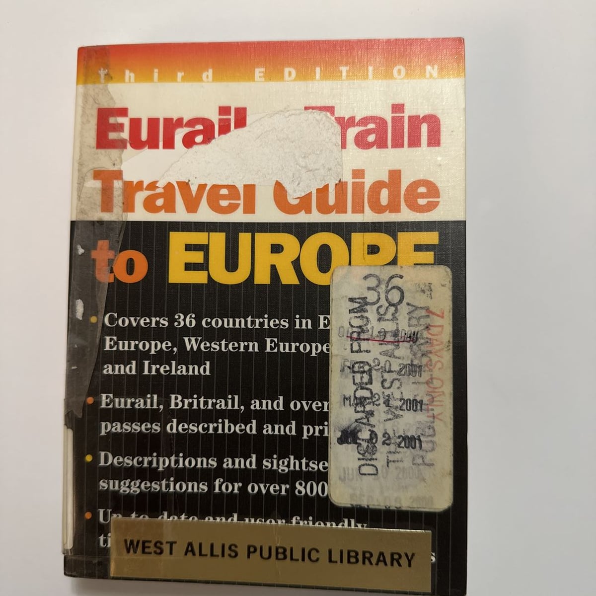 The 1998 Eurail and Train Travel Guide to Europe by , Paperback ...