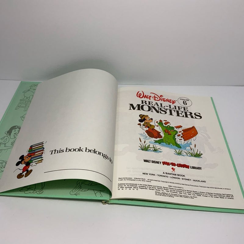 Walt Disney’s Real Life Monsters by Bantam Books, Hardcover | Pangobooks