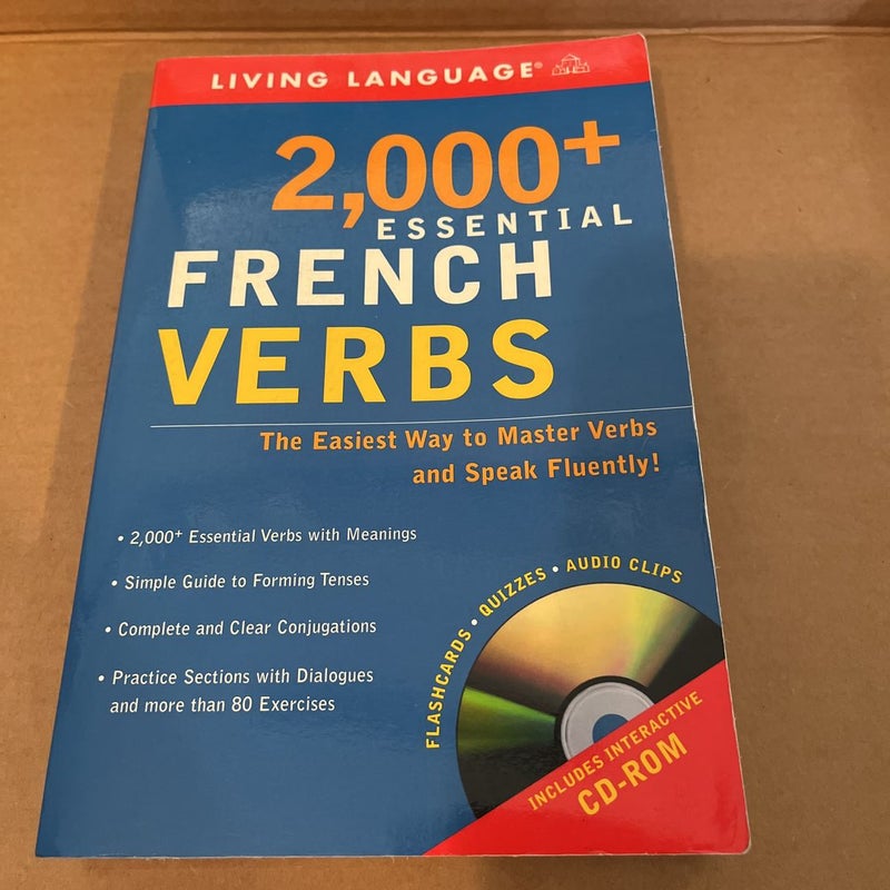 2000+ Essential French Verbs by Living Language Staff