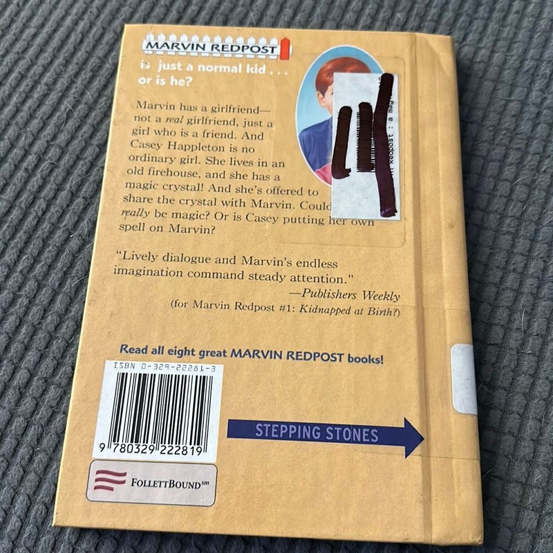 Marvin Redpost #8: A Magic Crystal? by Louis Sachar , Hardcover ...