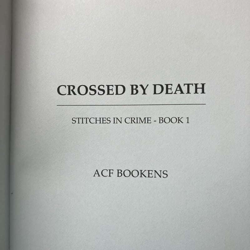 Crossed by Death by A. C. F. Bookens, Paperback | Pangobooks