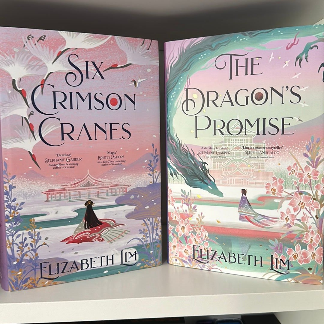 Six Crimson Cranes & The Dragons Promise by Elizabeth Lim, Hardcover ...