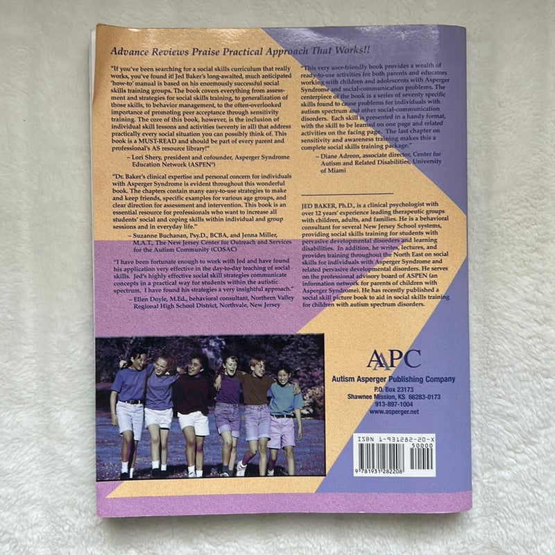 Social Skills Training for Children and Adolescents With by Jed E. Baker
