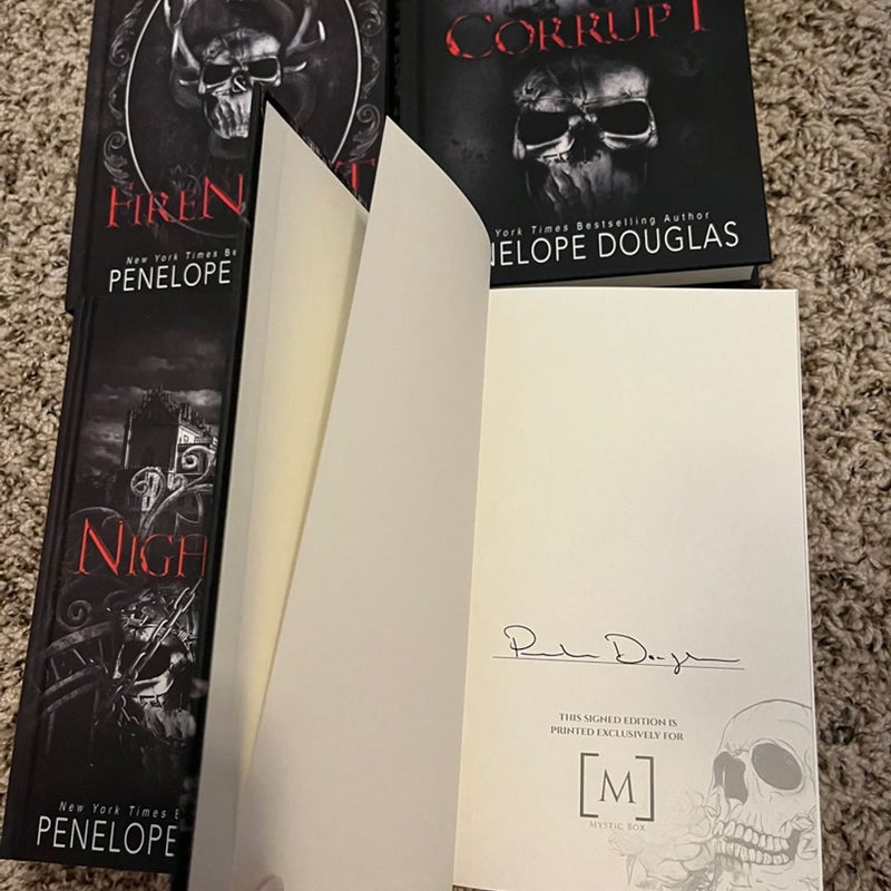 Devils night series by Penelope Douglas , Hardcover | Pangobooks