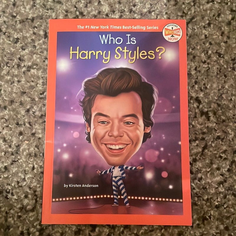 Who Is Harry Styles? by Kirsten Anderson, Hardcover | Pangobooks