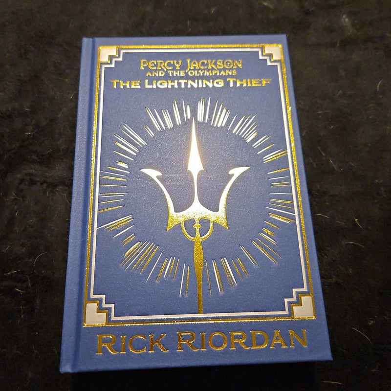 Percy Jackson and the Olympians the Lightning Thief Deluxe Collector's ...