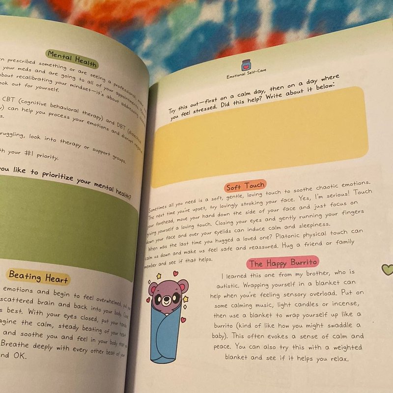 Self-Love Rainbow Workbook by Dominee Calderon