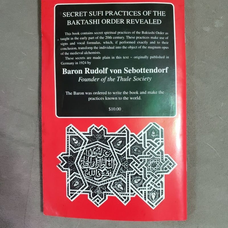 The Practice of the Ancient Turkish Freemasons by Baron Rudf Von ...