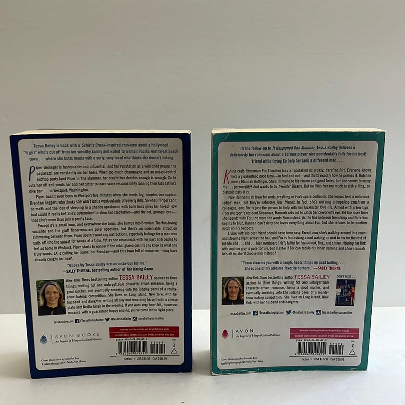 Bellinger Sisters Series Bundle (Books 1&2): It Happened One Summer ...