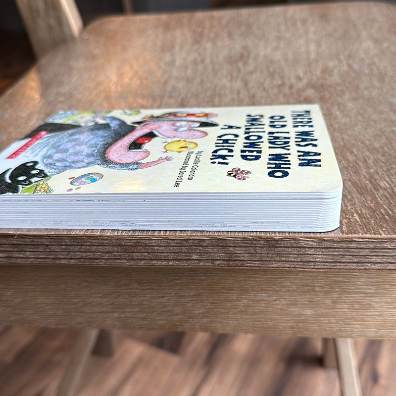 There Was an Old Lady Who Swallowed a Chick! by Lucille Colandro