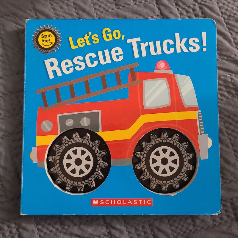 Let's Go, Rescue Trucks! by Scholastic, Hardcover | Pangobooks