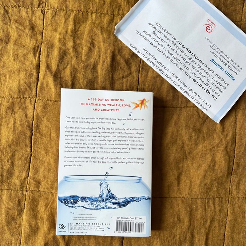 Your Big Leap Year by Gay Hendricks, Paperback | Pangobooks