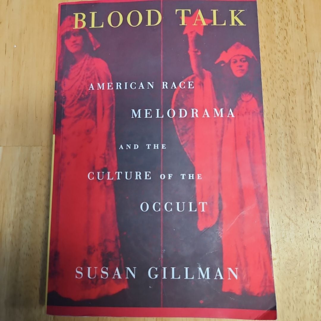 Blood Talk by Susan Gillman