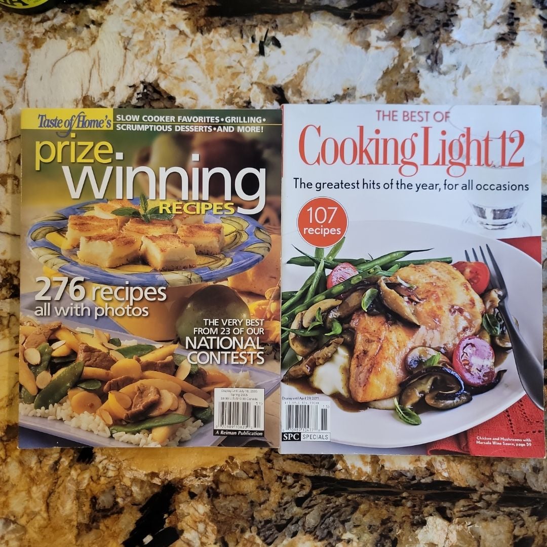 Taste of Home's prize Winning Recipes, THE BEST OF Cooking Light 12 by ...