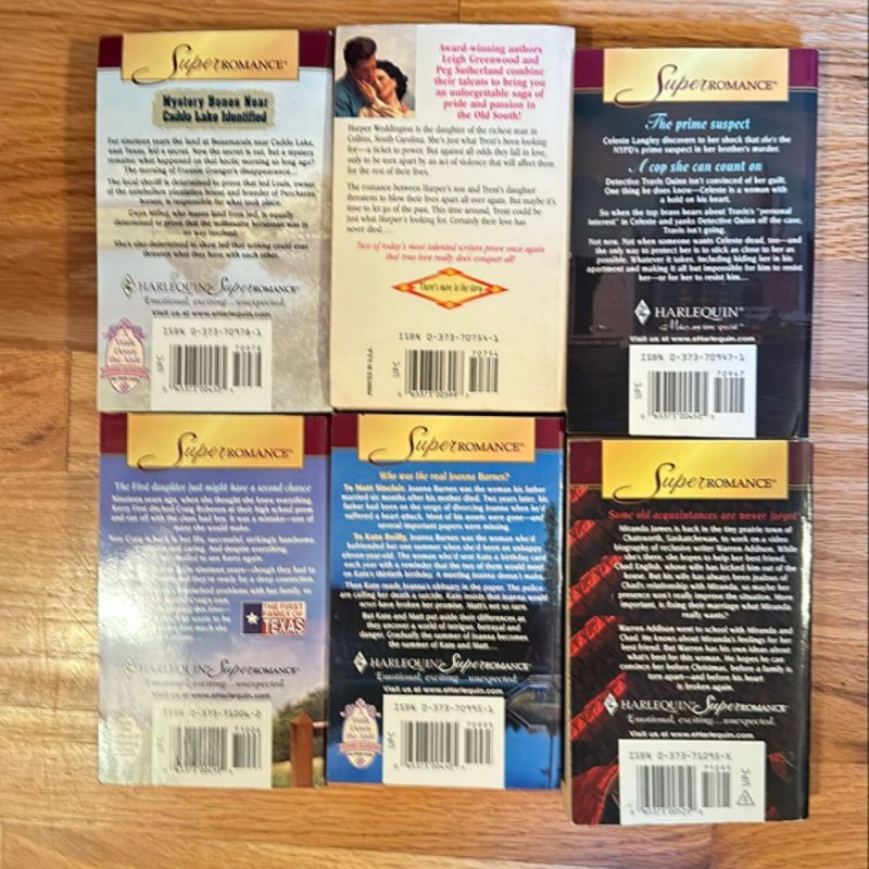 lot of 6 paperback Harlequin Romance Books by Harlequin , Paperback ...