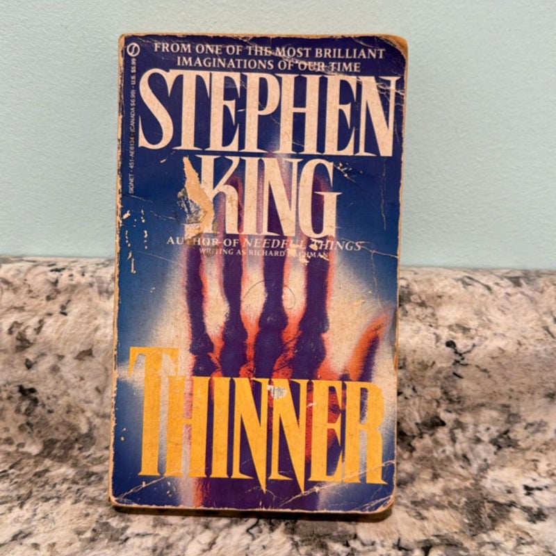 Thinner by Stephen King, Paperback | Pangobooks