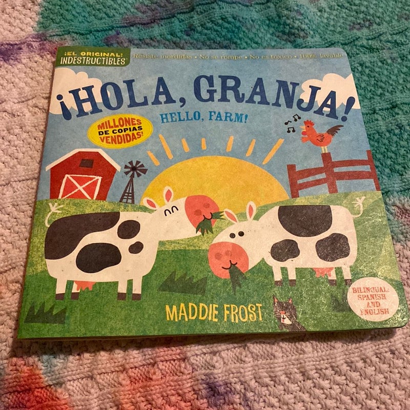 Indestructibles: ¡Hola, Granja! / Hello, Farm! by Amy Pixton, Paperback ...