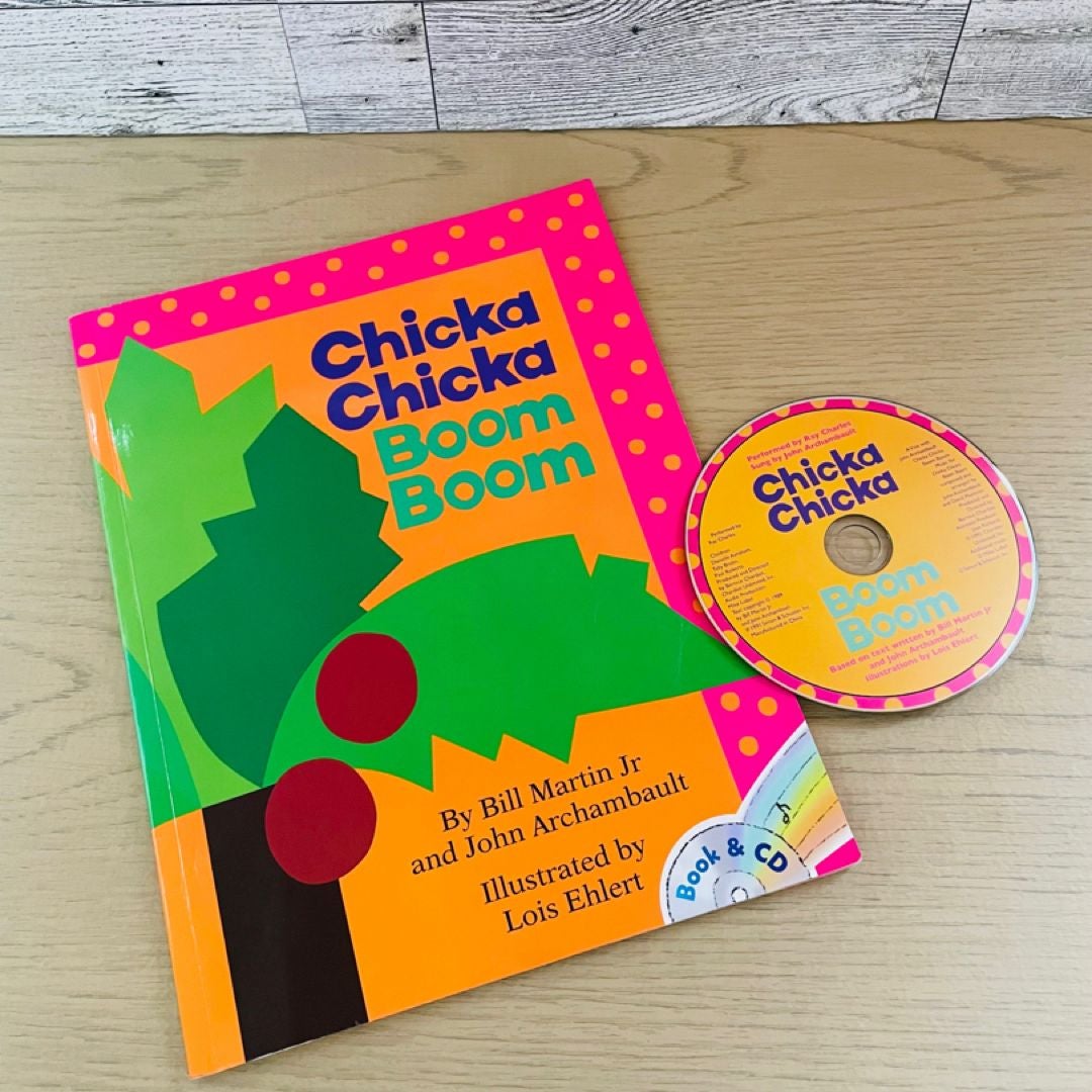 Chicka Chicka Boom Boom-Book & CD by Bill Martin; John Archambault; Ray ...