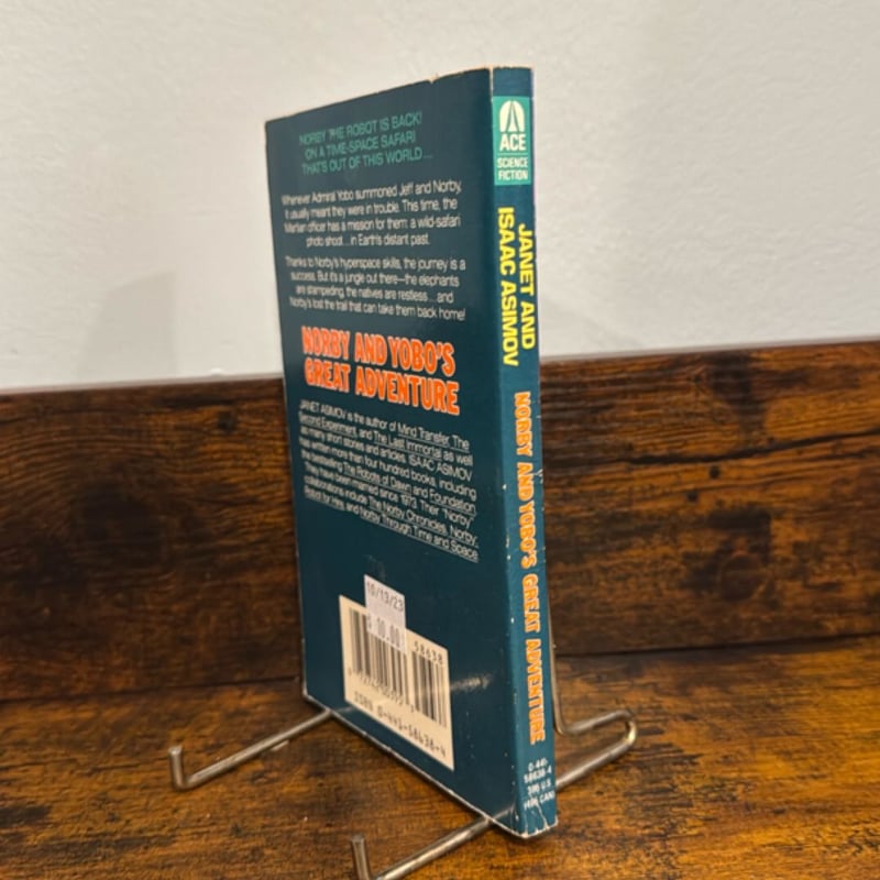 Norby and Yobo's Great Adventure by Janet Asimov, Isaac Asimov