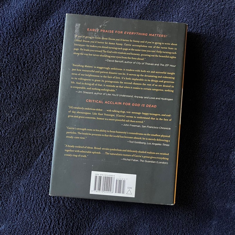 Everything Matters! by Ron Currie, Ron Currie