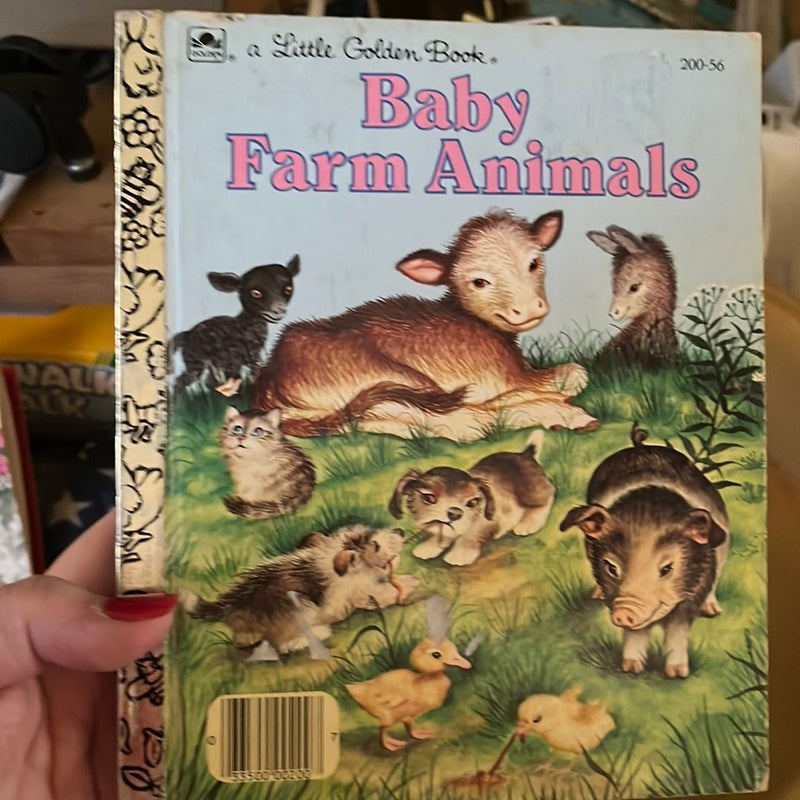 Baby Farm Animals by Golden Book, Hardcover | Pangobooks