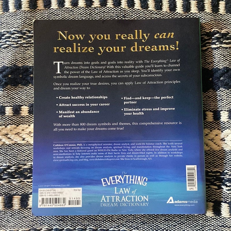 The Everything Law of Attraction Dream Dictionary by Cathleen O'Connor ...