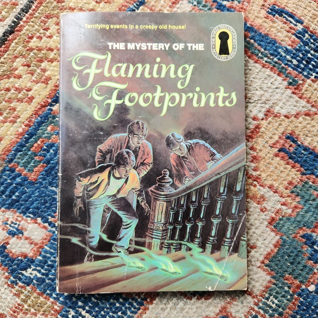 The Mystery of the Flaming Footprints by Mary V. Carey, Robert Arthur