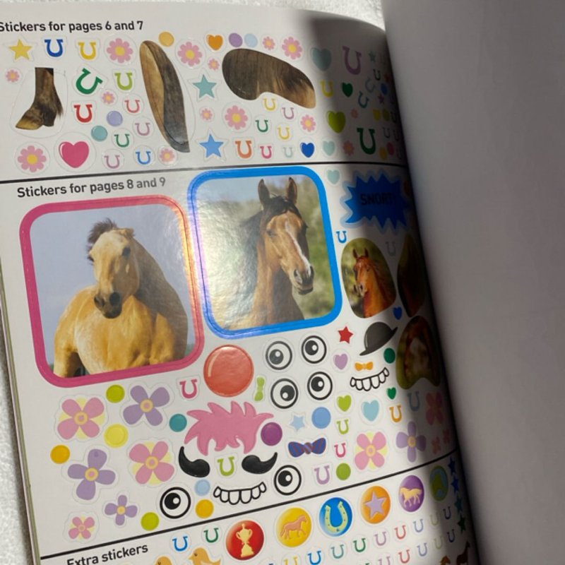 National Geographic Kids Ponies and Horses Sticker Activity Book by ...