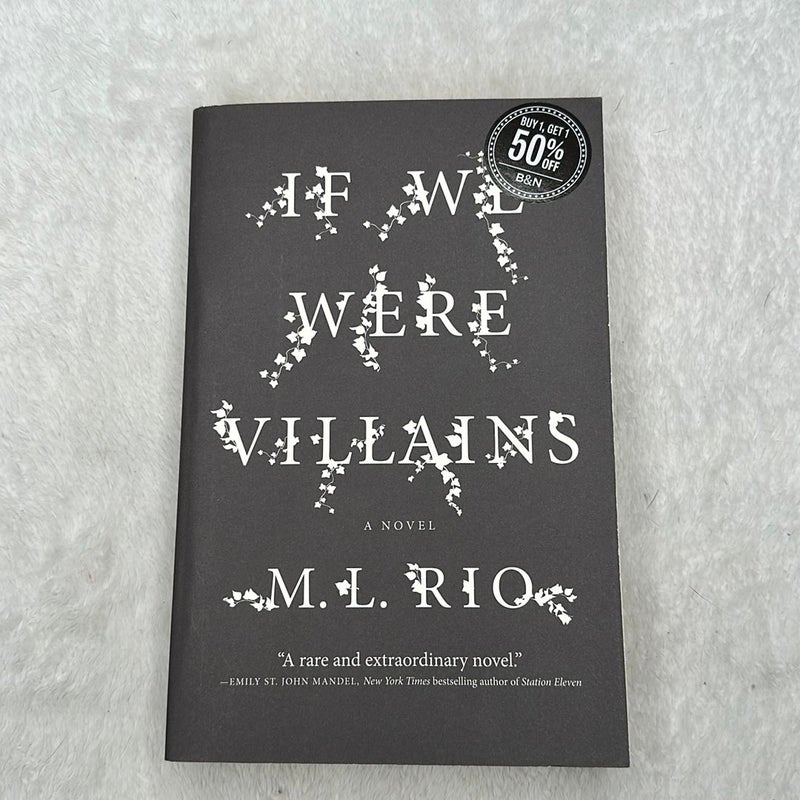 If We Were Villains by M. L. Rio, Paperback | Pangobooks