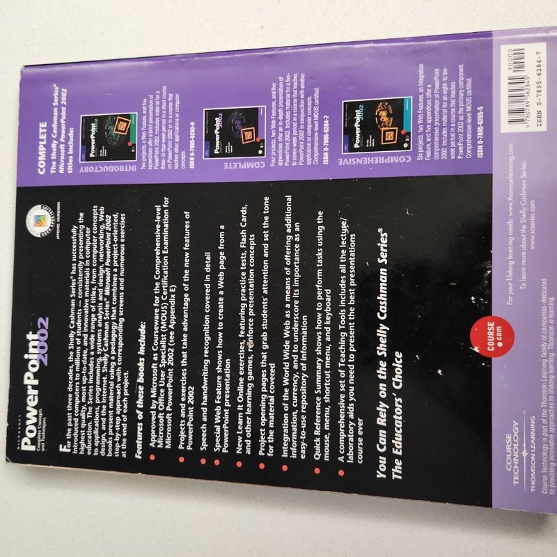 Microsoft PowerPoint 2002 by Gary B. Shelly, Thomas J. Cashman, Susan L. Sebok