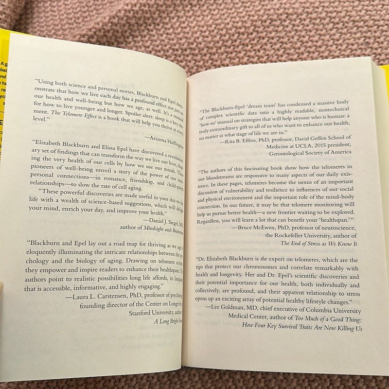 The Telomere Effect by Elizabeth H. Blackburn, Elissa Epel