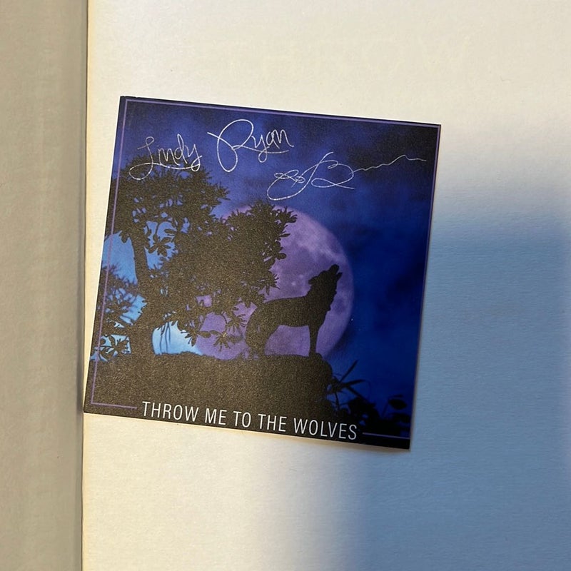 Throw Me To The Wolves by Lindy Ryan and Christopher Brooks, Hardcover ...