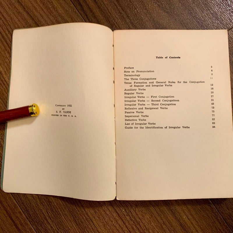 Italian Verbs - Regular and Irregular by Olga Ragusa, Paperback ...