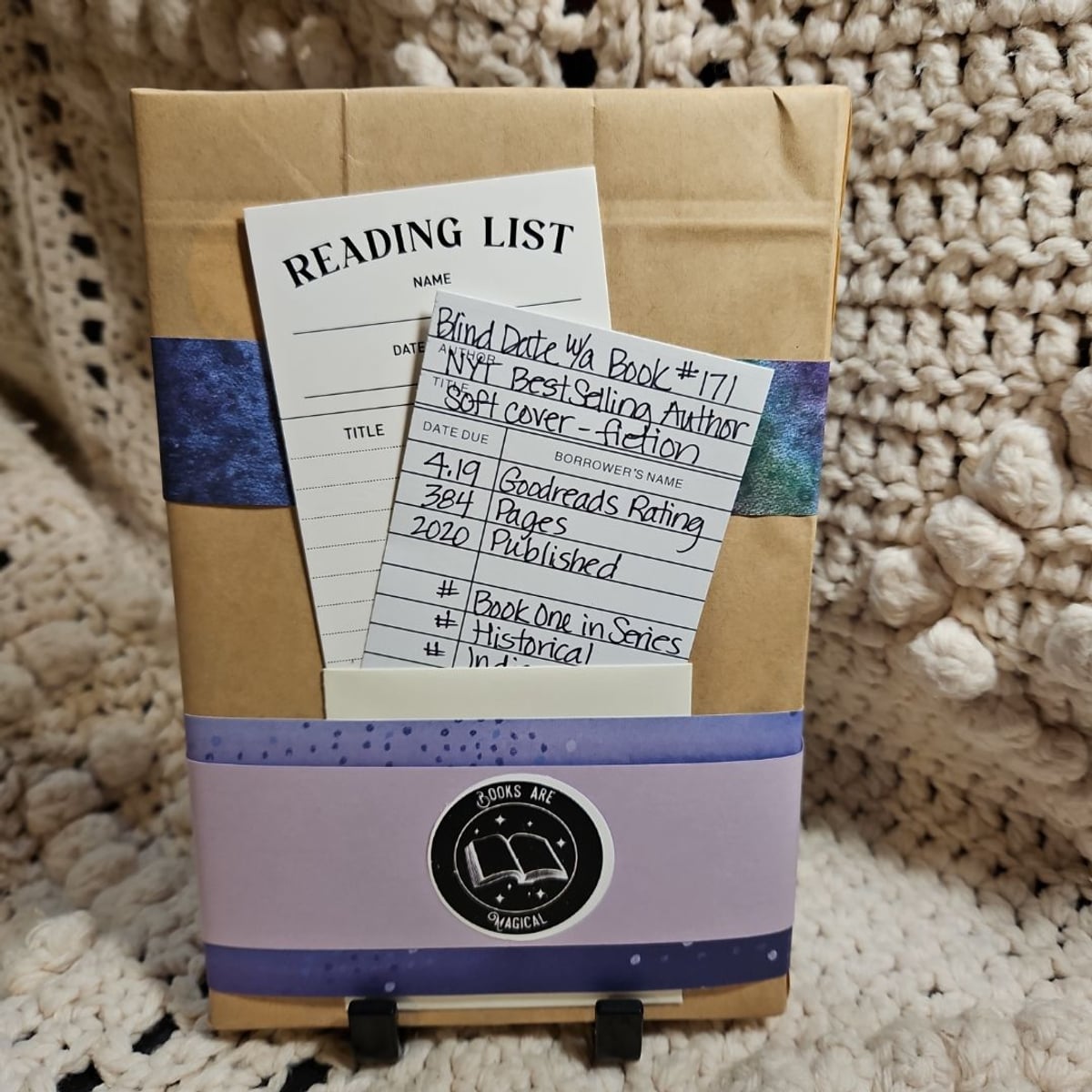 Blind Date with a Book #171 by NYT Bestselling Author , Paperback ...