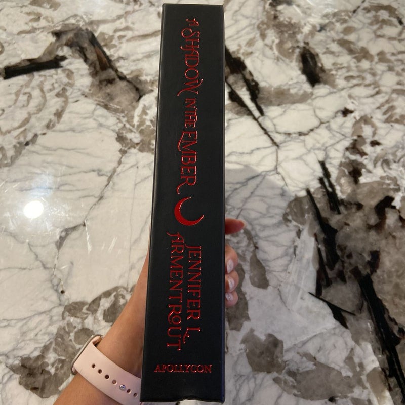 A Shadow in the Ember - SIGNED 2022 ApollyCon Hardcover Edition by ...