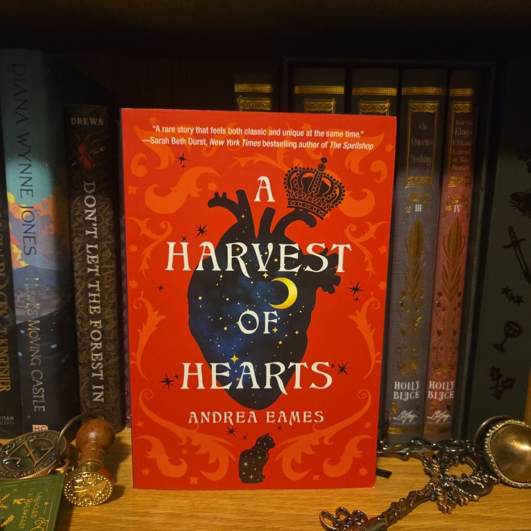 A Harvest of Hearts: Deluxe Stenciled Edges by Andrea Eames