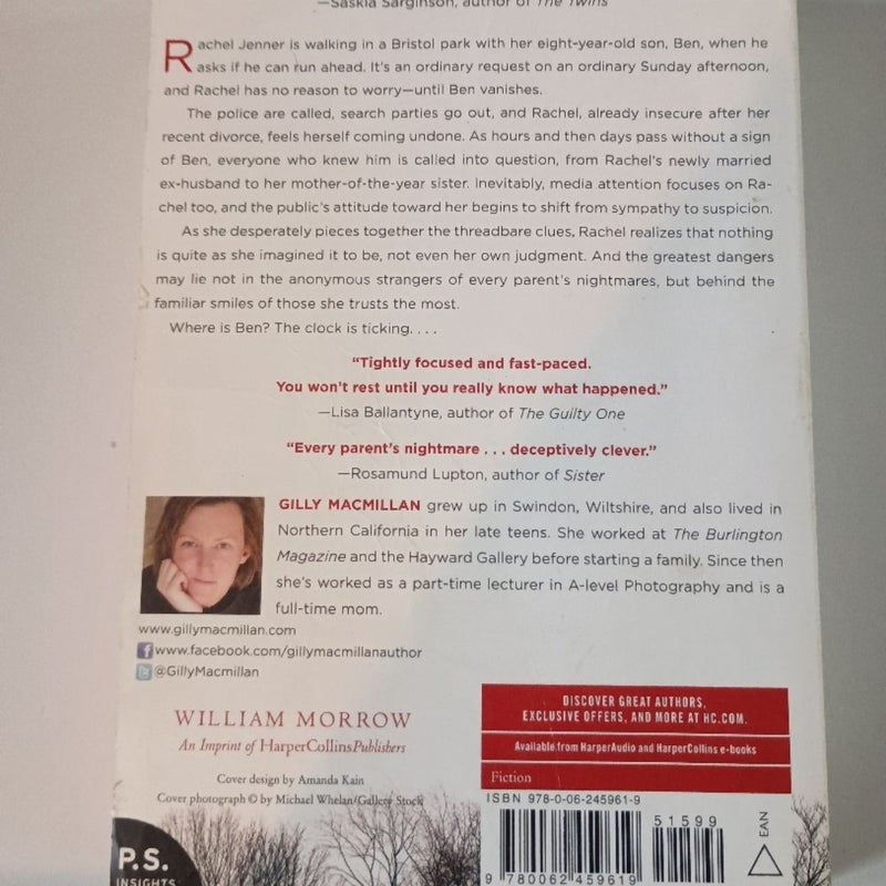 What She Knew by Gilly Macmillan , Paperback | Pangobooks