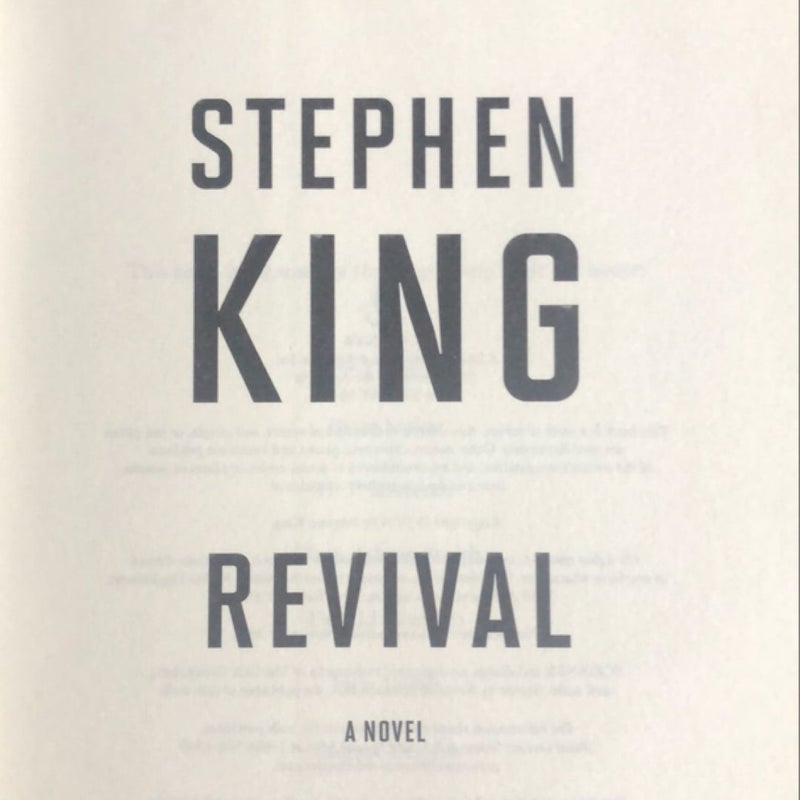 Revival by Stephen King