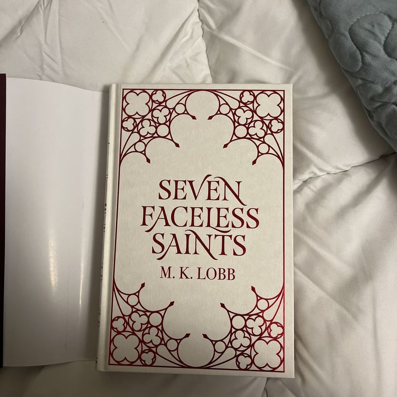 Seven Faceless Saints by M.K. Lobb, Hardcover | Pangobooks