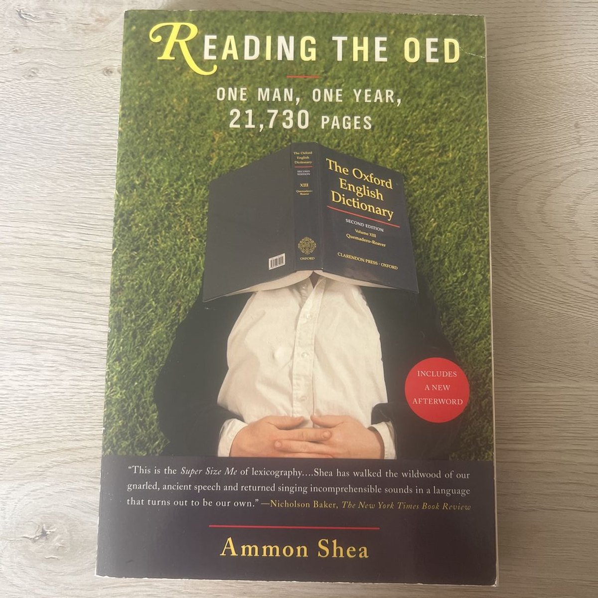 Reading the OED by Ammon Shea