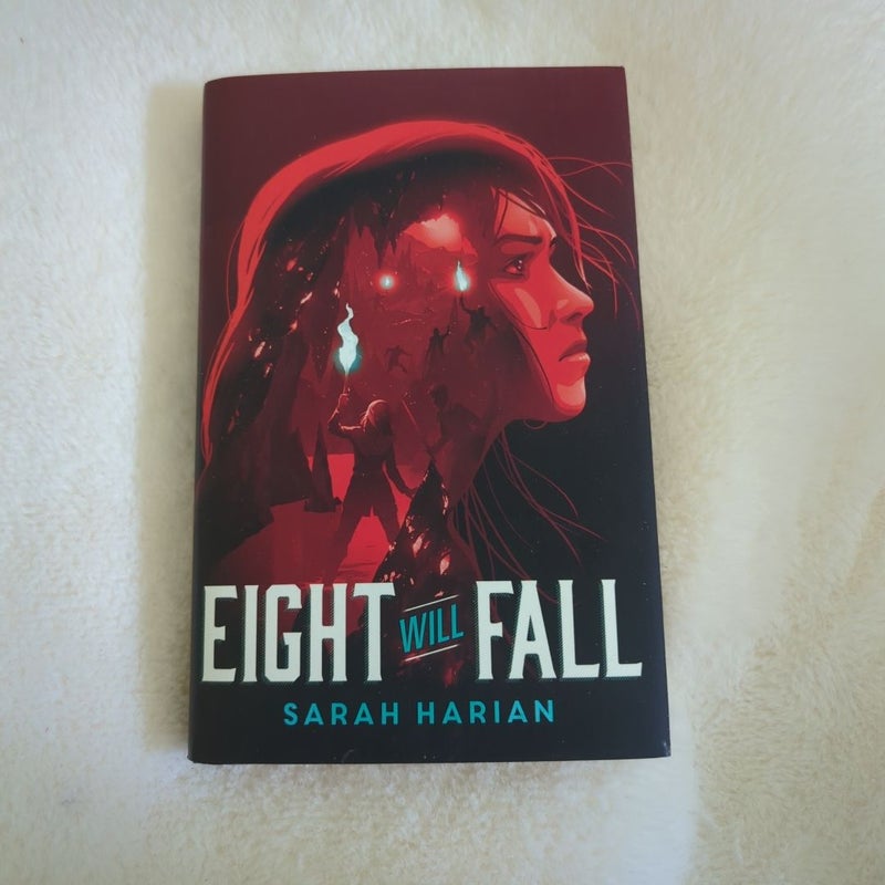 Eight Will Fall fairyloot by Sarah Harian, Hardcover | Pangobooks