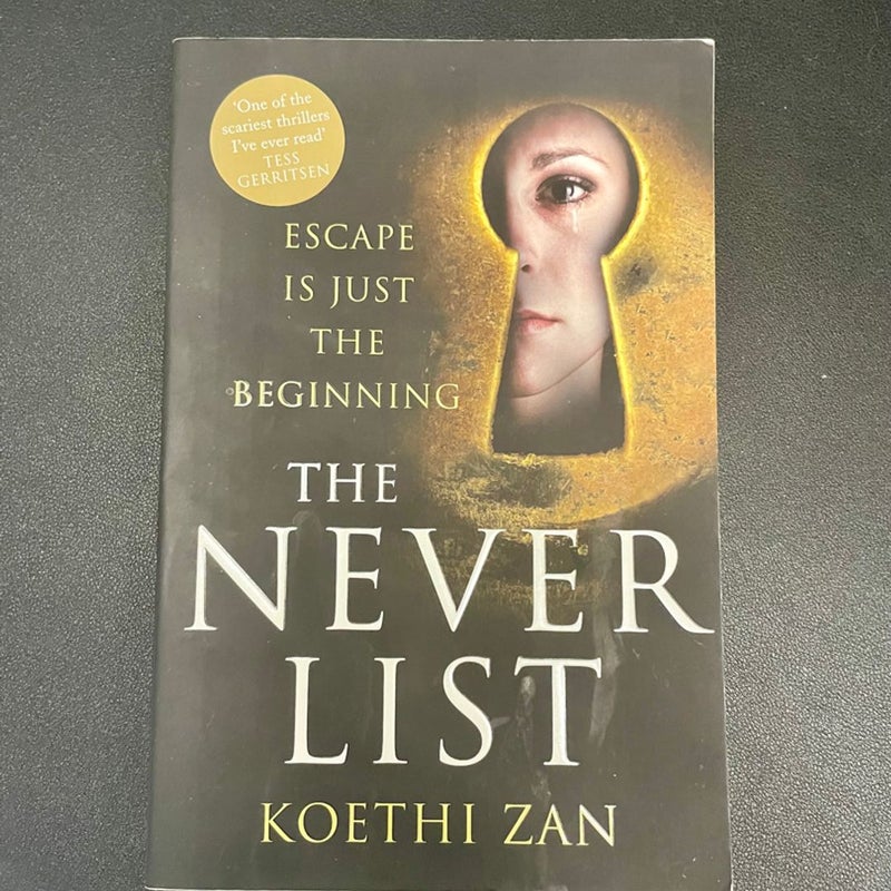 The Never List by Koethi Zan, Paperback | Pangobooks