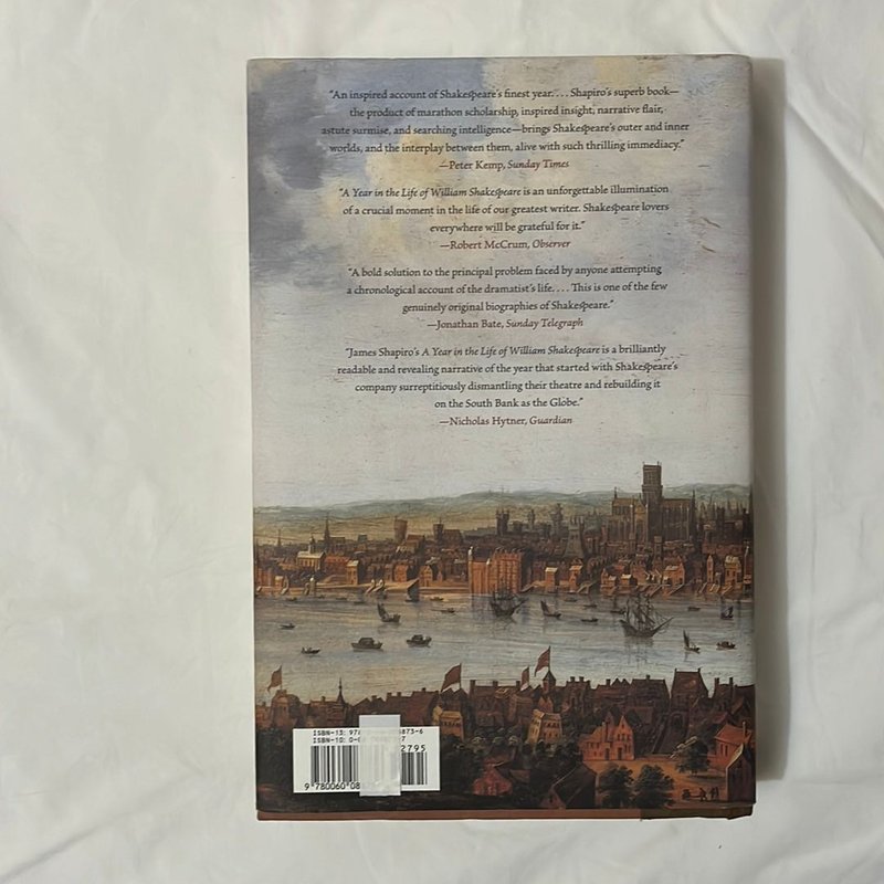 1599: a Year in the Life of William Shakespeare by James Shapiro