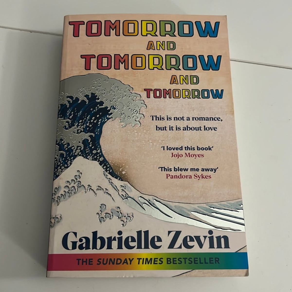 UK edition Tomorrow, and Tomorrow, and Tomorrow by Gabrielle Zevin ...